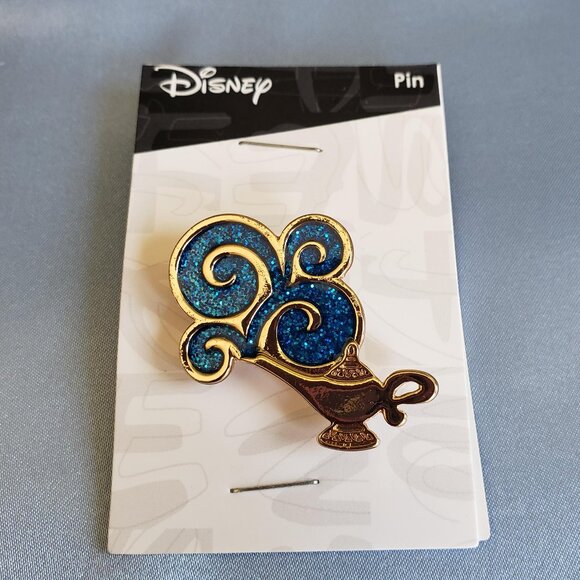 Disney | Jewelry | Disneys Aladdins Lamp Pin | Poshmark